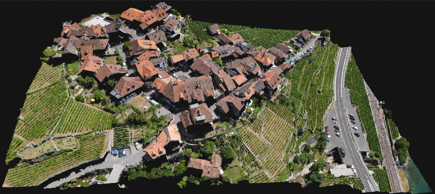 Example projects - real photogrammetry data